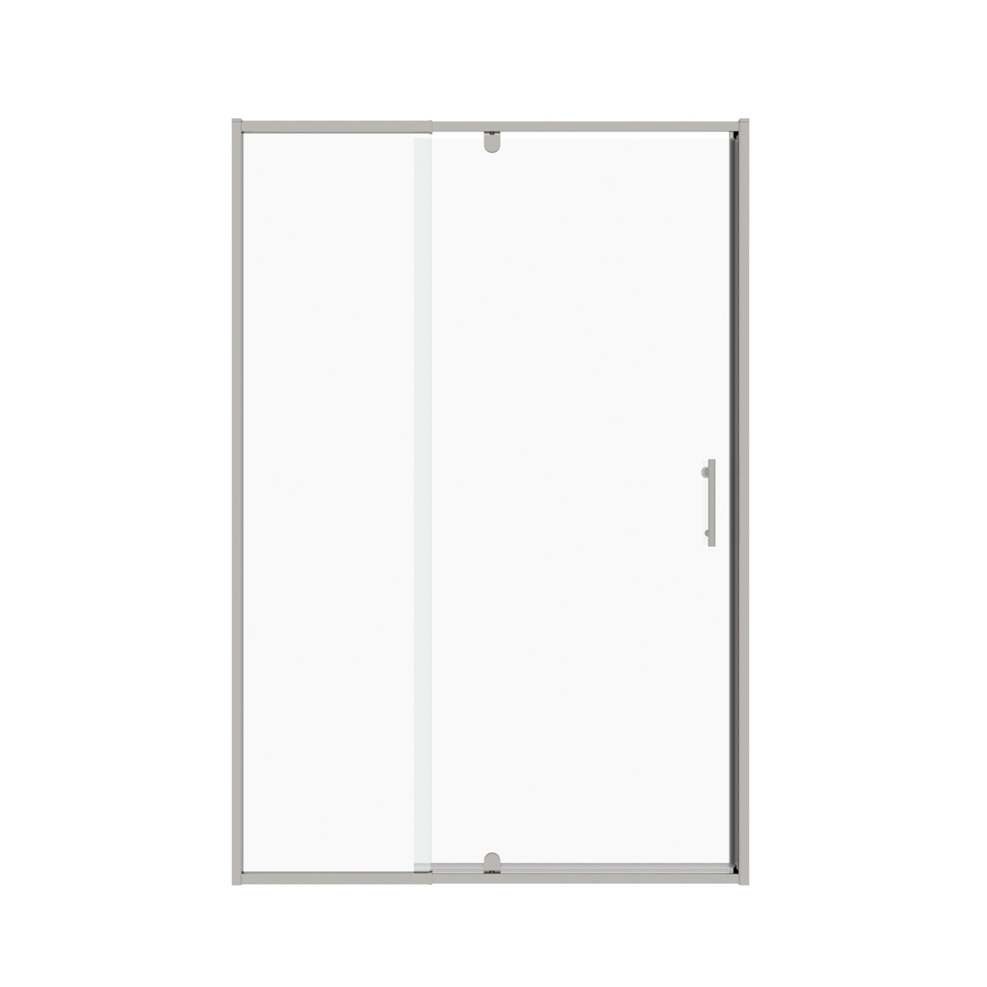 LIYU 56-60" W x 71" H Piovt Swing Glass Shower Door,Pivot Frame Sliding Shower Door with 1/4 ...